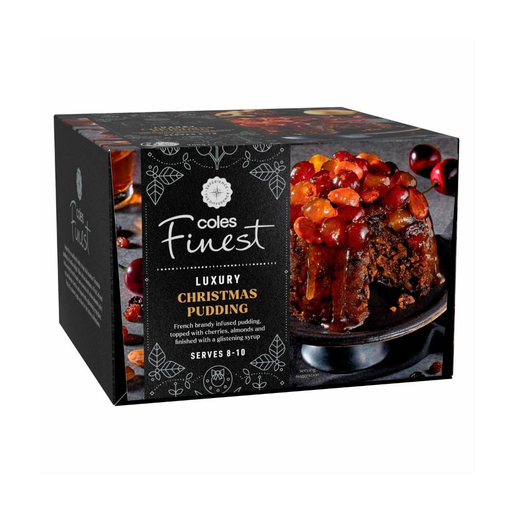 Buy Coles Finest Luxury Christmas Pudding 900g | Coles