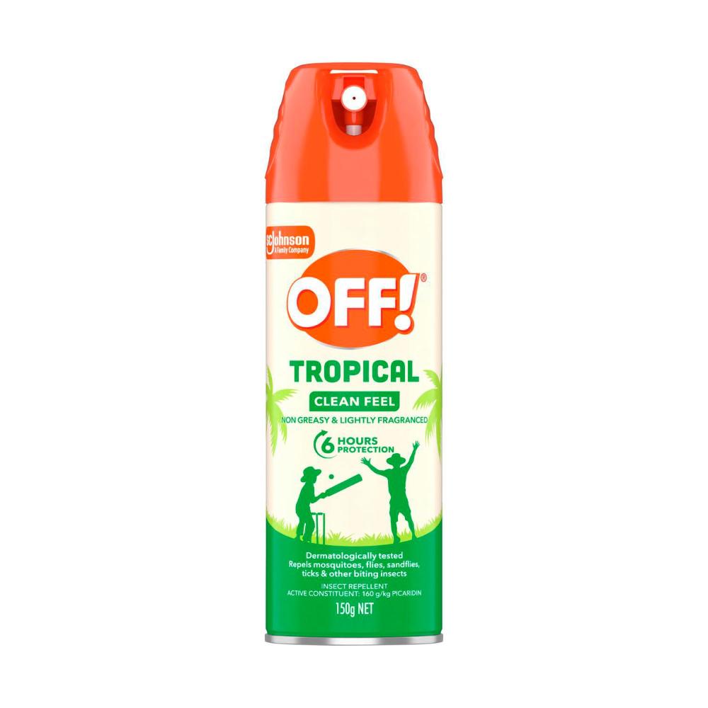 Buy Off! Tropical Strength Insect Repellent Aerosol Spray 150g | Coles