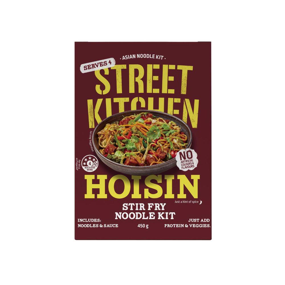 Buy Street Kitchen Stirfry Noodle Kit Chinese Hoisin & Garlic 450g | Coles