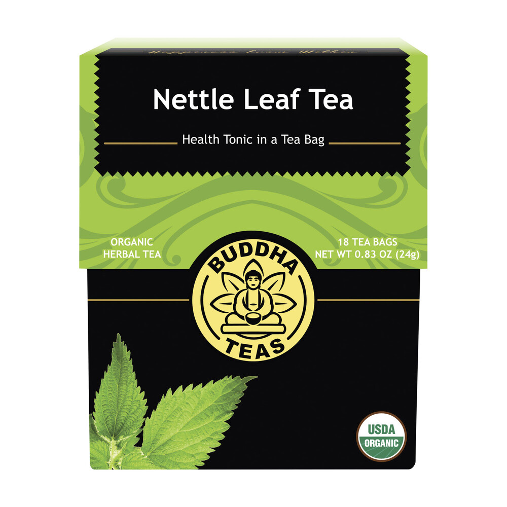 Buy Buddha Teas Organic Herbal Tea Bags Nettle Leaf Tea 18 pack | Coles