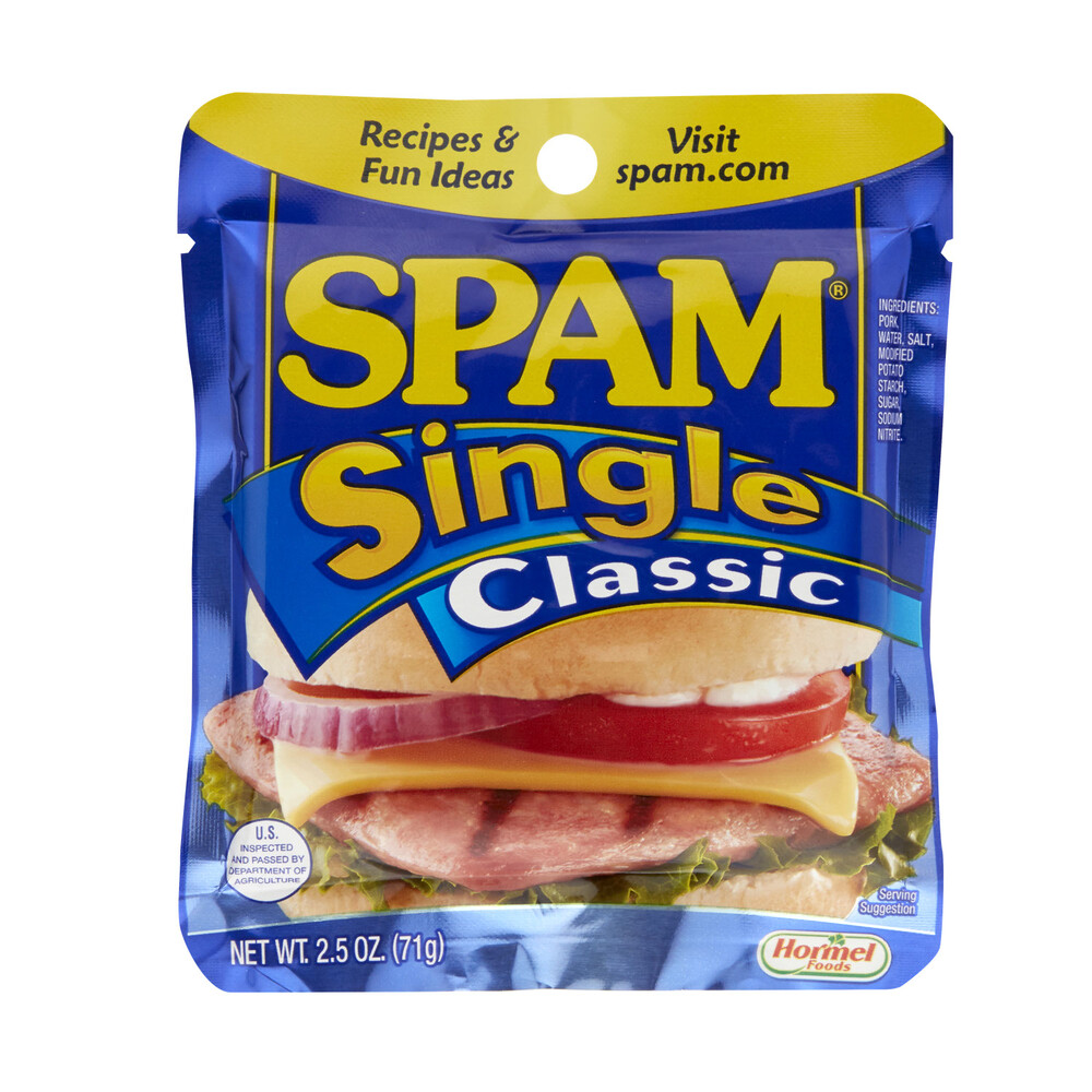 Buy Spam Single Preserved Meat Classic 71 GRAM | Coles