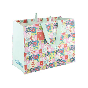 Buy Coles Summer Tile Tote Bag 1 each | Coles