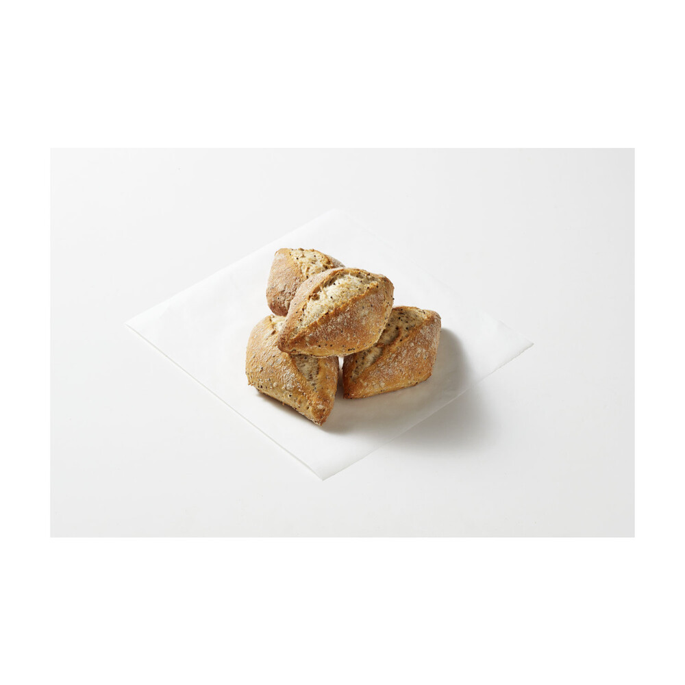 Buy Coles Bakery Soft Seed Rustic Rolls 4 Pack | Coles