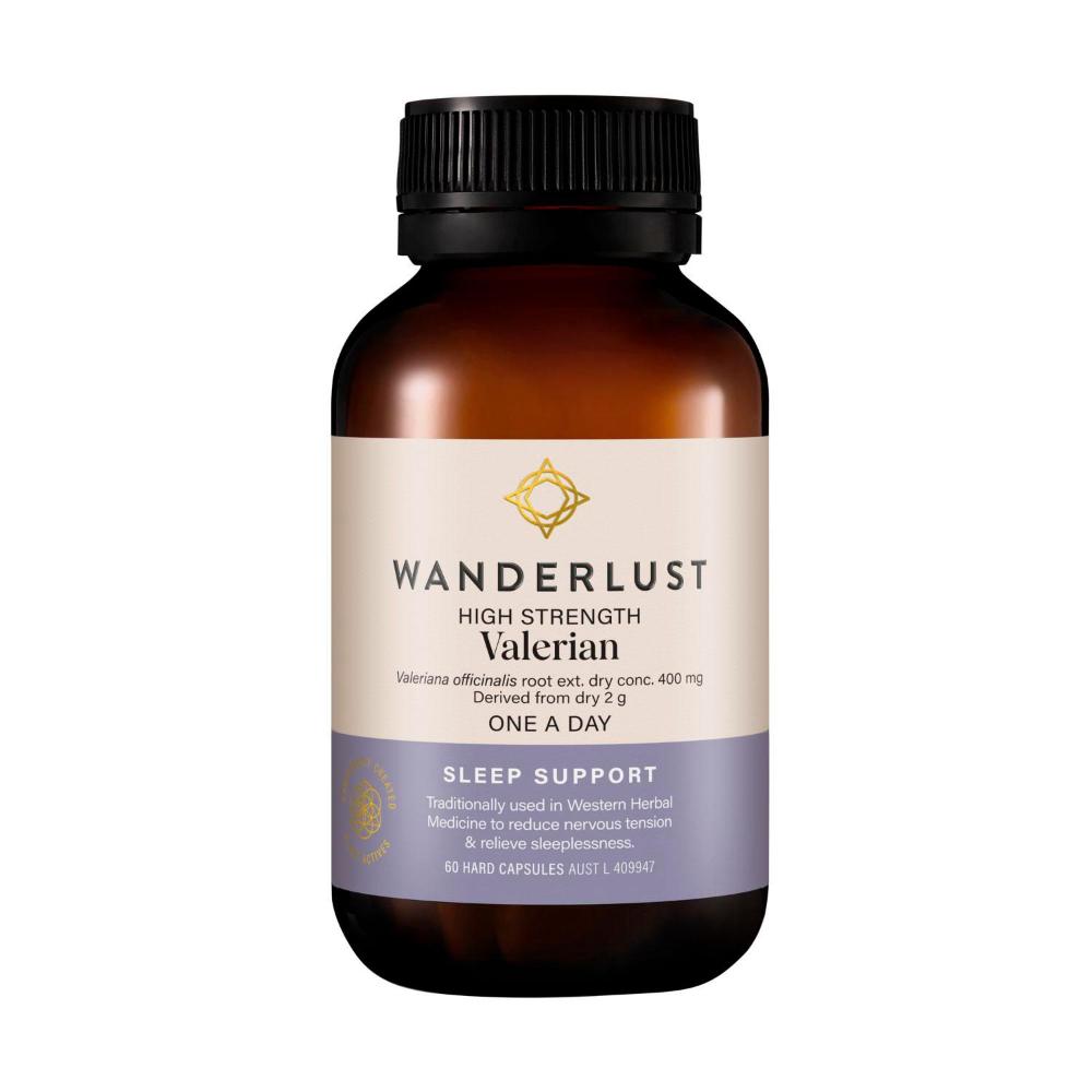Buy Wanderlust High Strength Valerian Capsules 60 pack | Coles