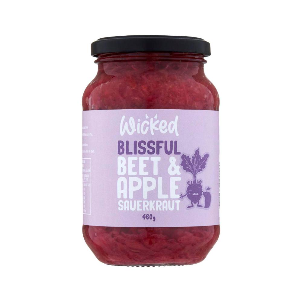 Buy Wicked Beetroot & Apple Sauerkraut 460g | Coles