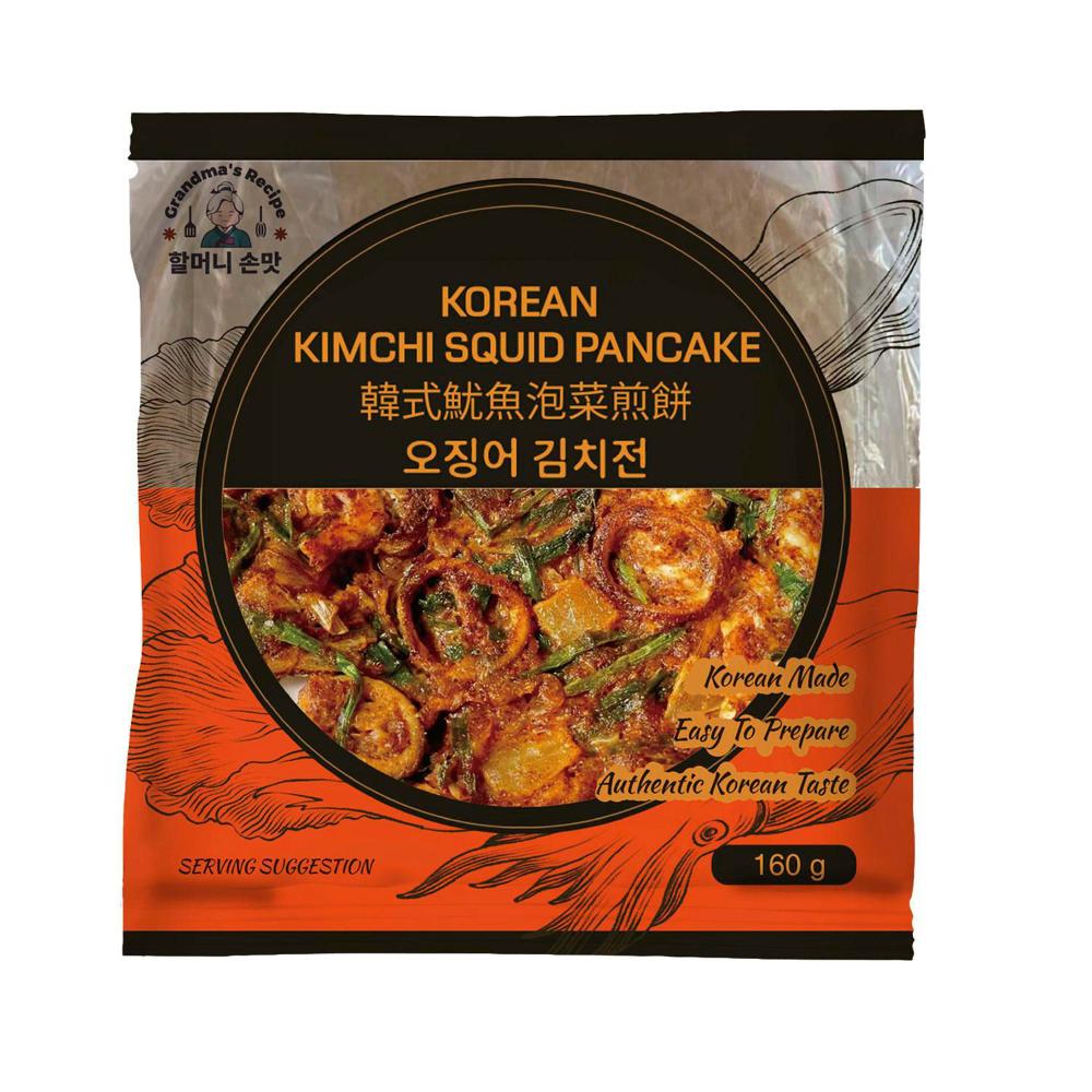 Buy Grandma's Recipe Kimchi Squid Pancake 160g | Coles
