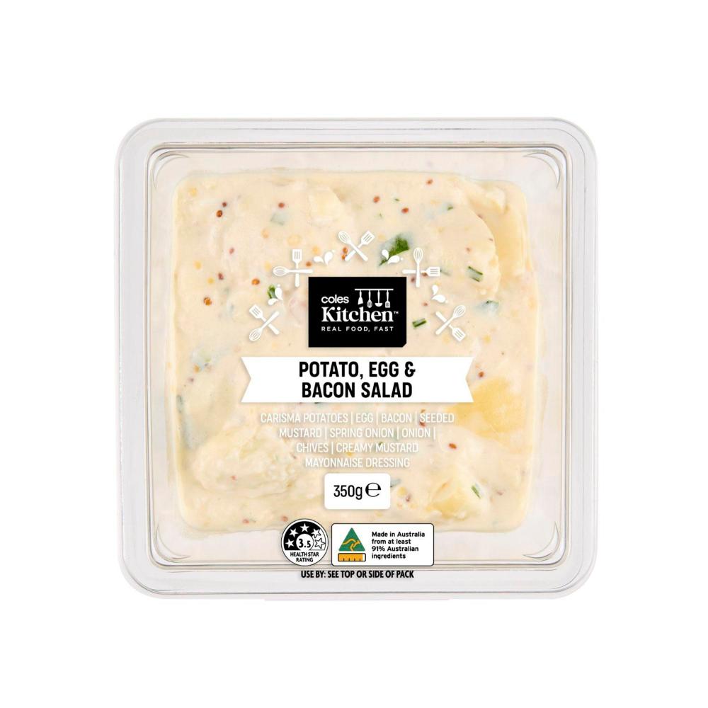 Buy Coles Kitchen Potato & Egg Bacon 350g | Coles