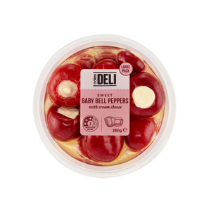 Buy Coles Baby Bell Peppers Cream Cheese 280g | Coles
