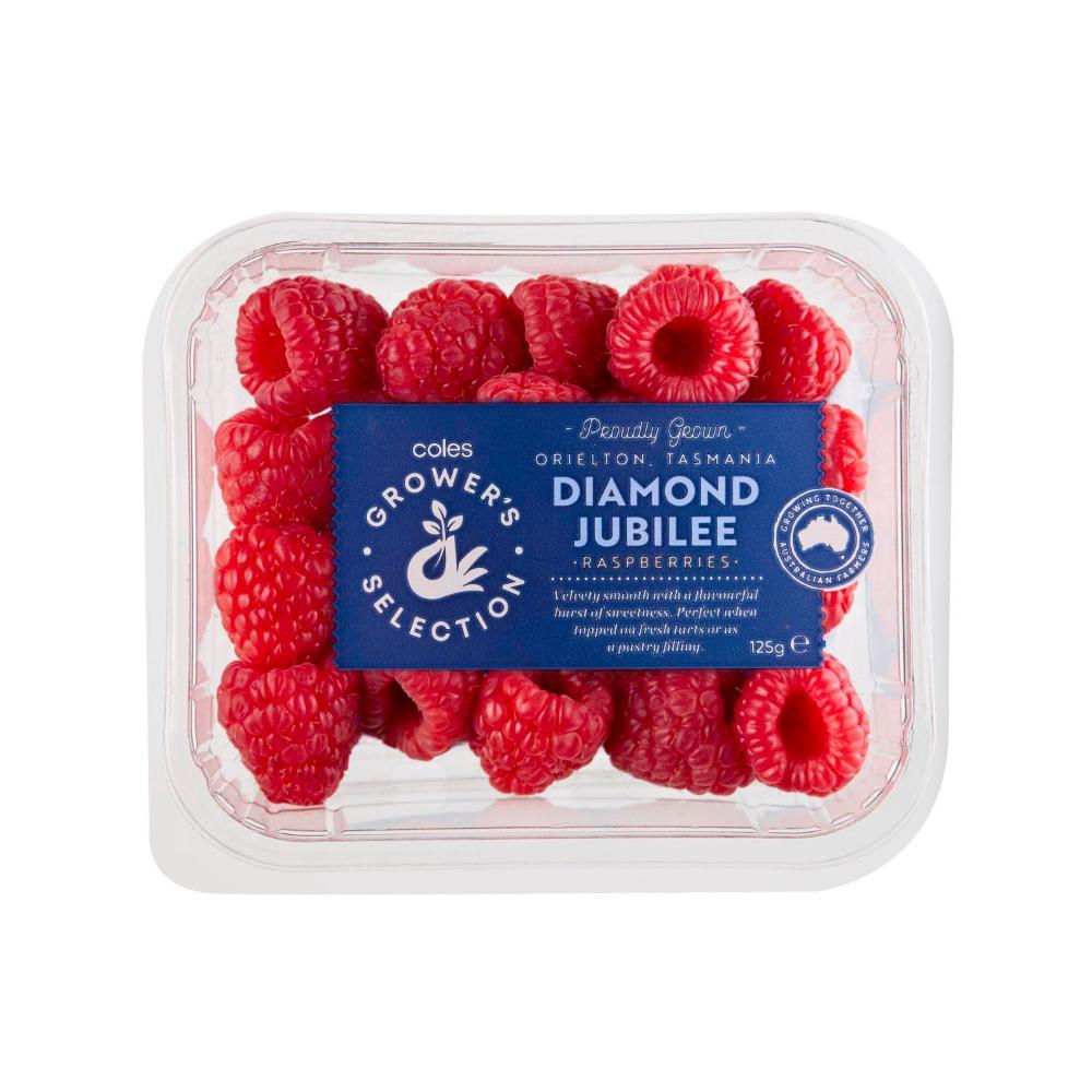 Buy Coles Growers Selection Raspberries 125g | Coles