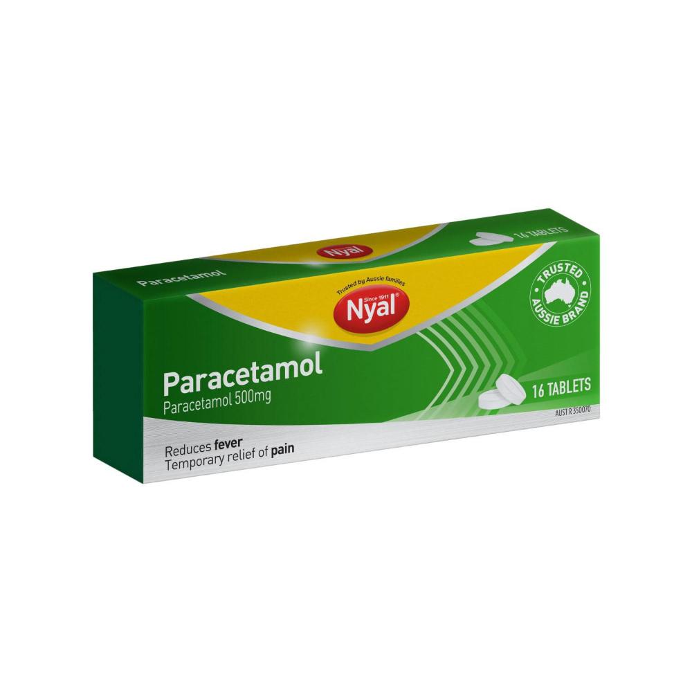 Buy Nyal Paracetamol Tablets 16 Pack | Coles