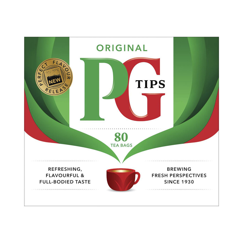 Buy PG Tips Tea Bags 80 pack | Coles