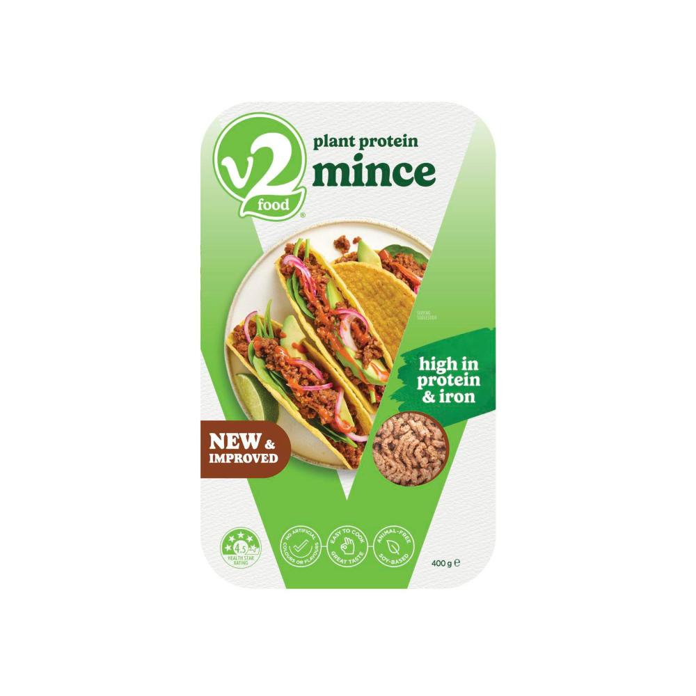 Buy V2 Plant Based Mince Beef 400g | Coles