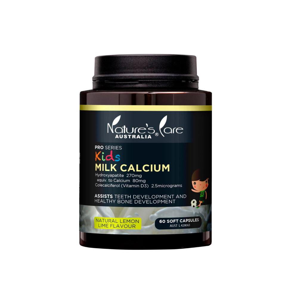 Buy Nature's Care Pro Series Kids Milk Calcium 60 pack | Coles