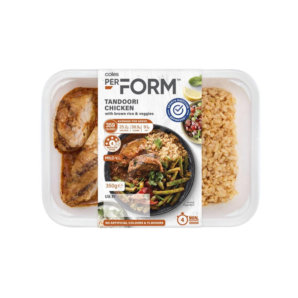 Buy Coles Perform Tandoori Chicken 350g | Coles