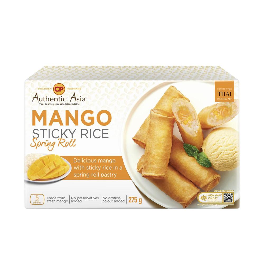 Buy Cp Authentic Asia Mango Sticky Rice Spring Roll 275g | Coles