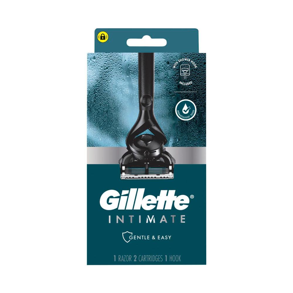 Buy Gillette Intimate Razor Kit & 2 Refill Blades With Bonus Shower ...