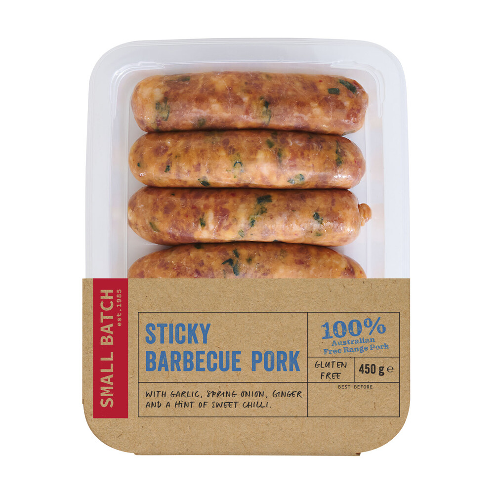 Buy Small Batch Sticky Pork Sausage Made With Garlic- Spring Onion ...