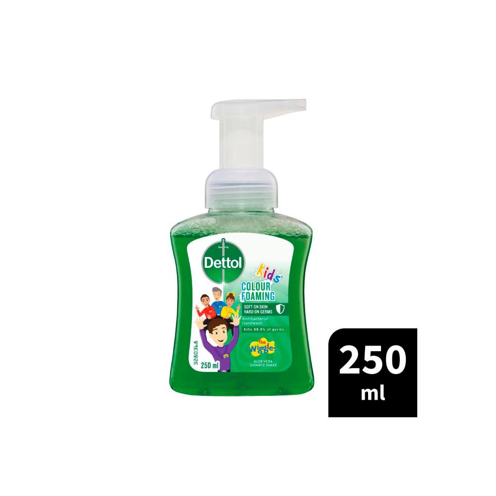 Buy Dettol Kids Colour Foaming Hand Wash Aloe Vera 250mL | Coles
