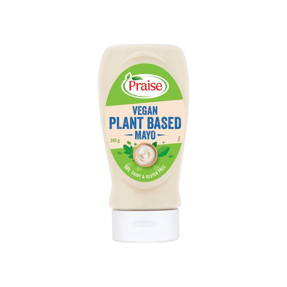 Buy Praise Squeeze Vegan Mayonnaise 245g | Coles