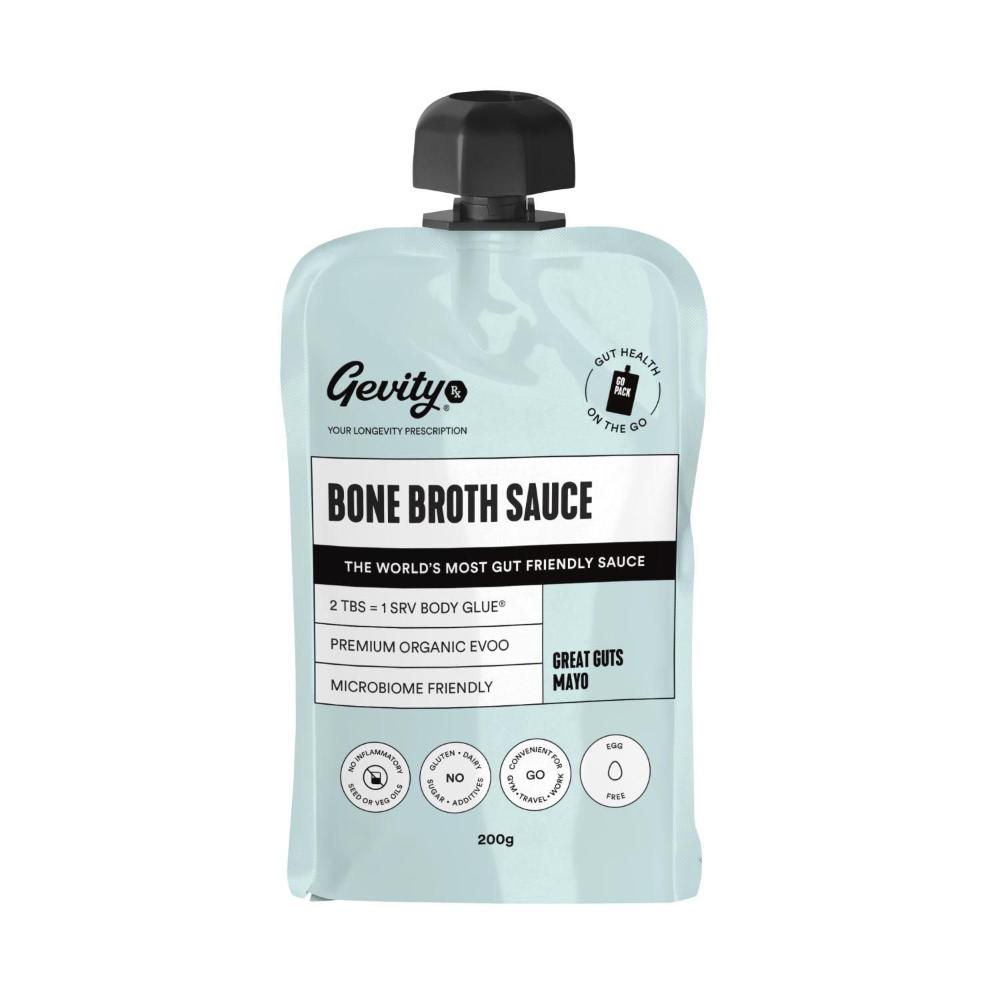 Buy Gevity Rx Bone Broth Sauce Great Guts Mayo 200mL | Coles