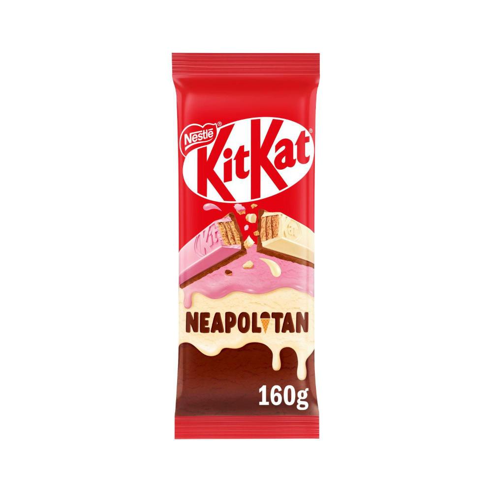 Buy Nestle Kit Kat Neapolitan Block Chocolate 160g | Coles