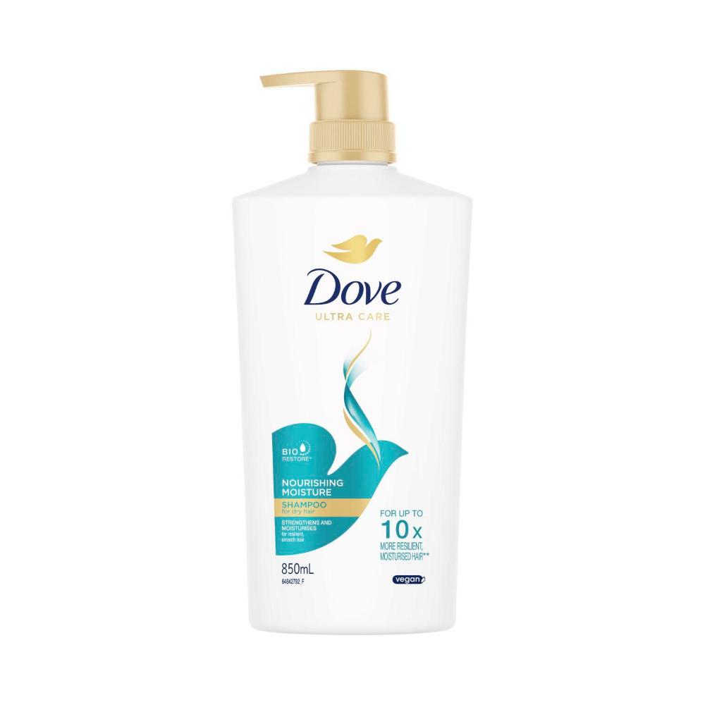 Buy Dove Ultra Care Shampoo Nourishing Moisture 850mL | Coles