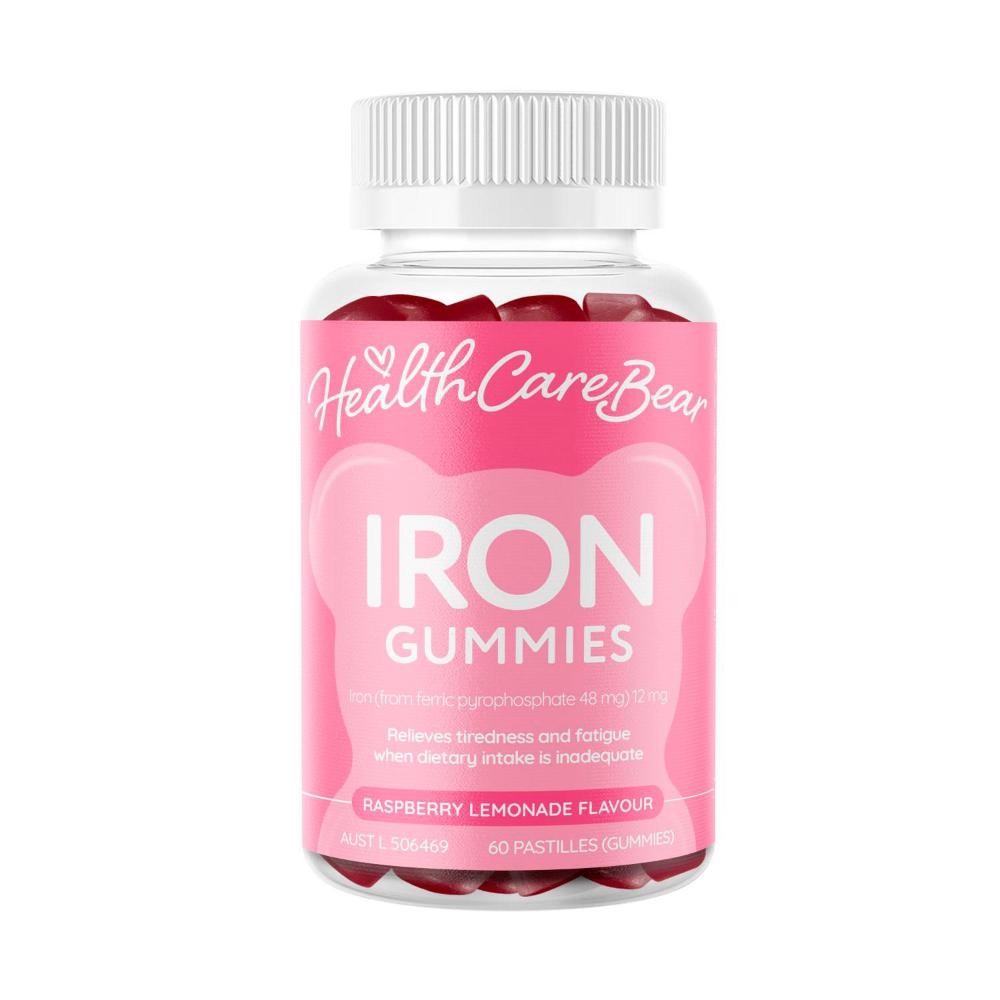 Buy HealthCareBear Gummies Iron 60 Pack | Coles