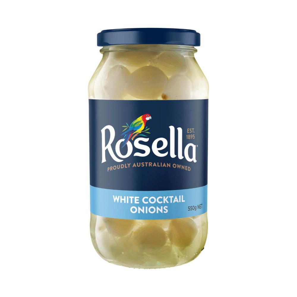 Buy Rosella Onions Cocktail White 550g | Coles