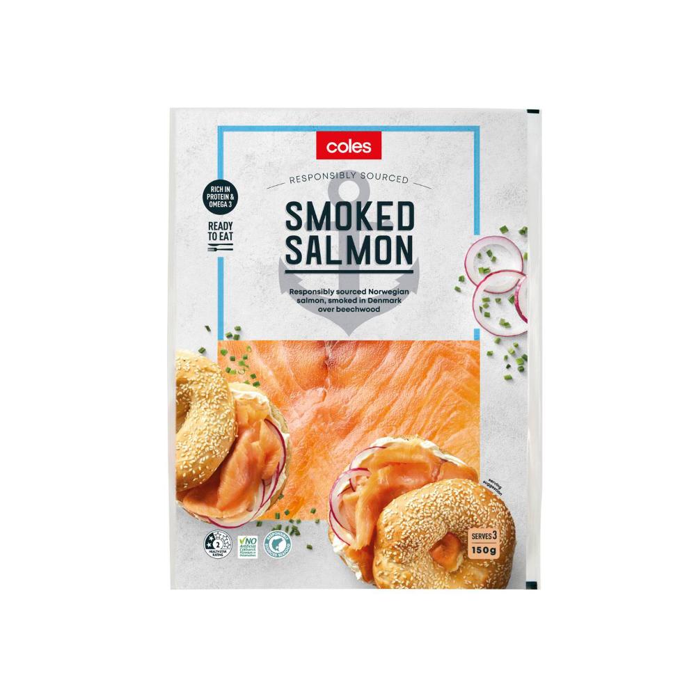 Buy Coles Cold Smoked Salmon 150g | Coles