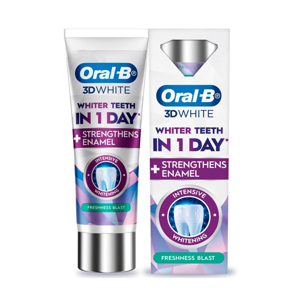 Buy Oral B 3d White Freshness Blast Clinical Whitening Toothpaste 94g ...