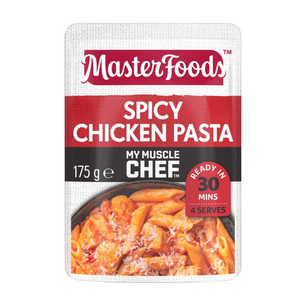 Buy Masterfoods My Muscle Chef Recipe Base Spicy Chicken Pasta Pouch ...