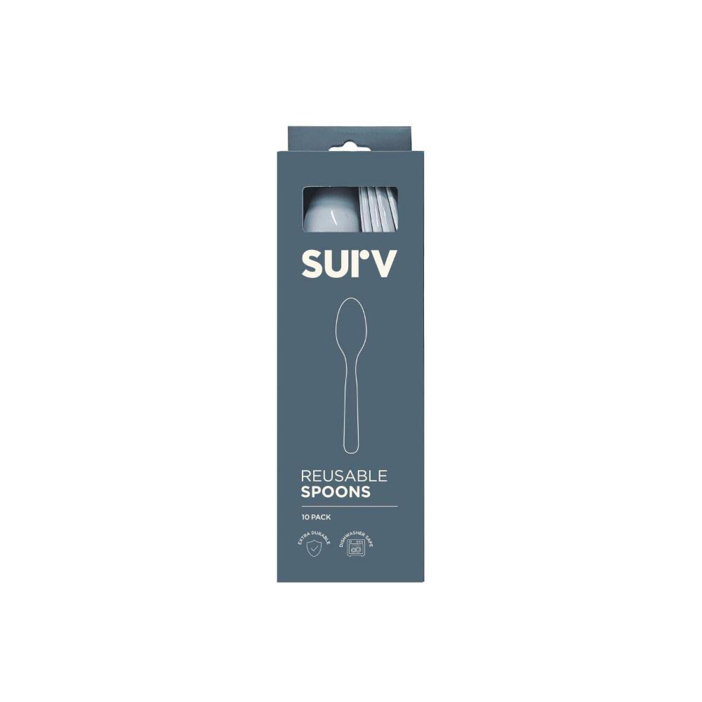 Buy Surv Reusable Spoons 10 Pack | Coles