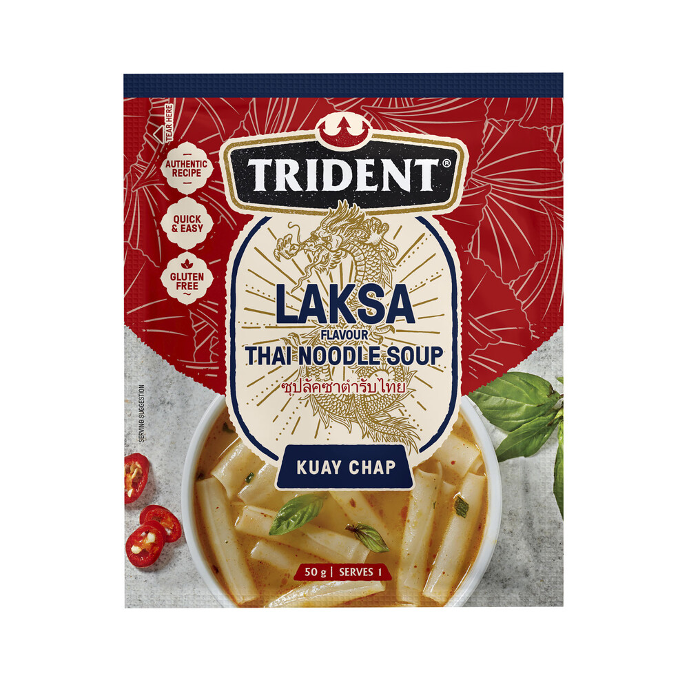 Buy Trident Thai Laksa Soup Packet 50g | Coles