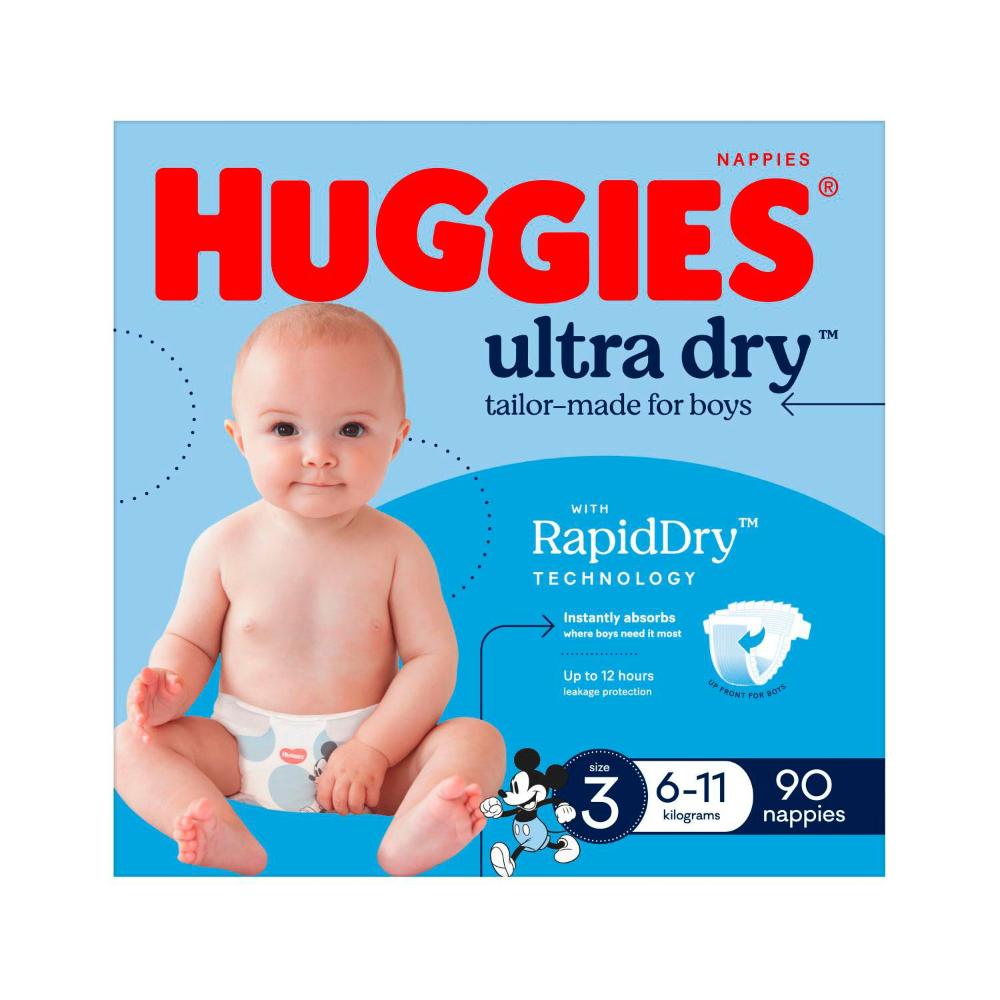Huggies nappies coles store