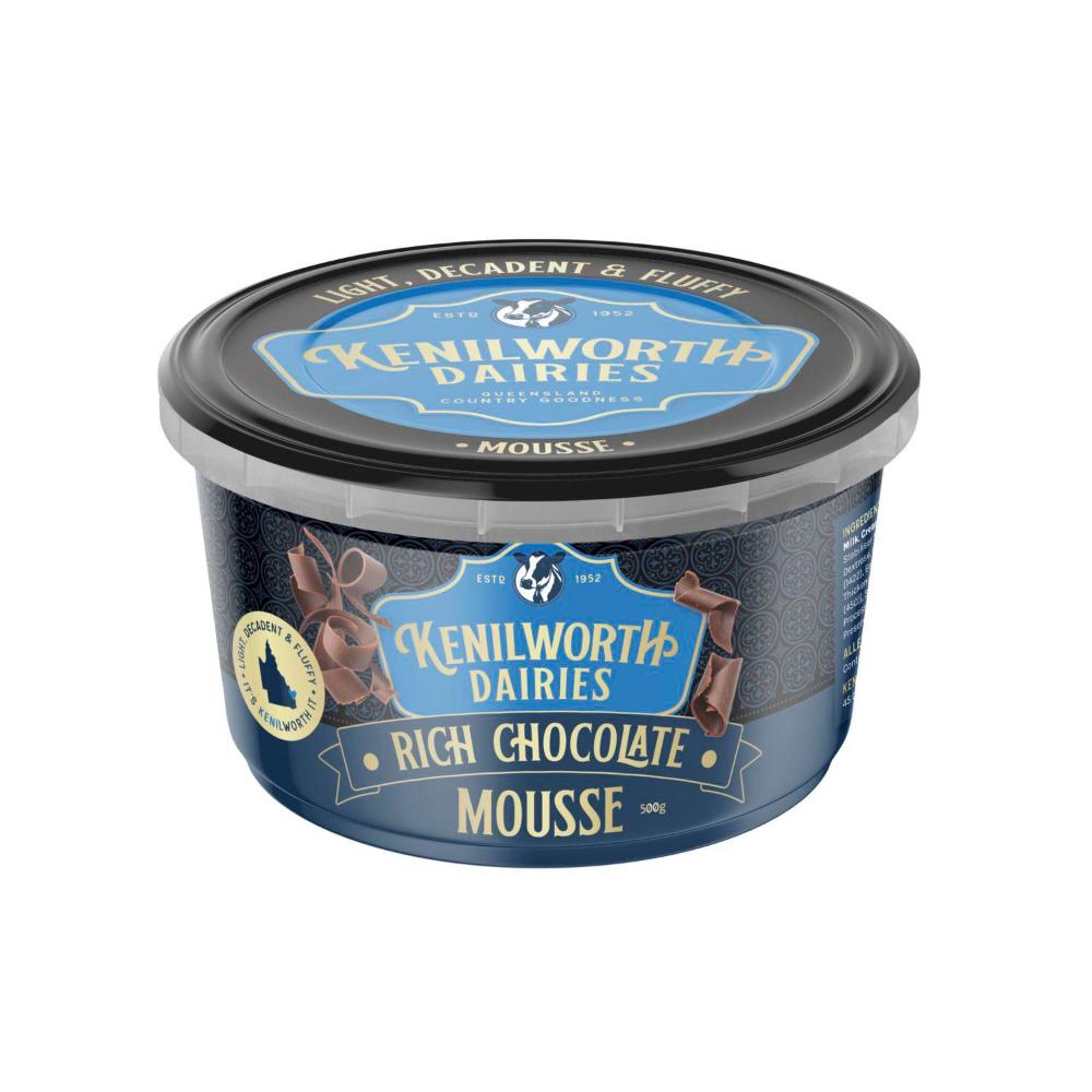 Buy Kenilworth Dairies Chocolate Mousse 500g | Coles