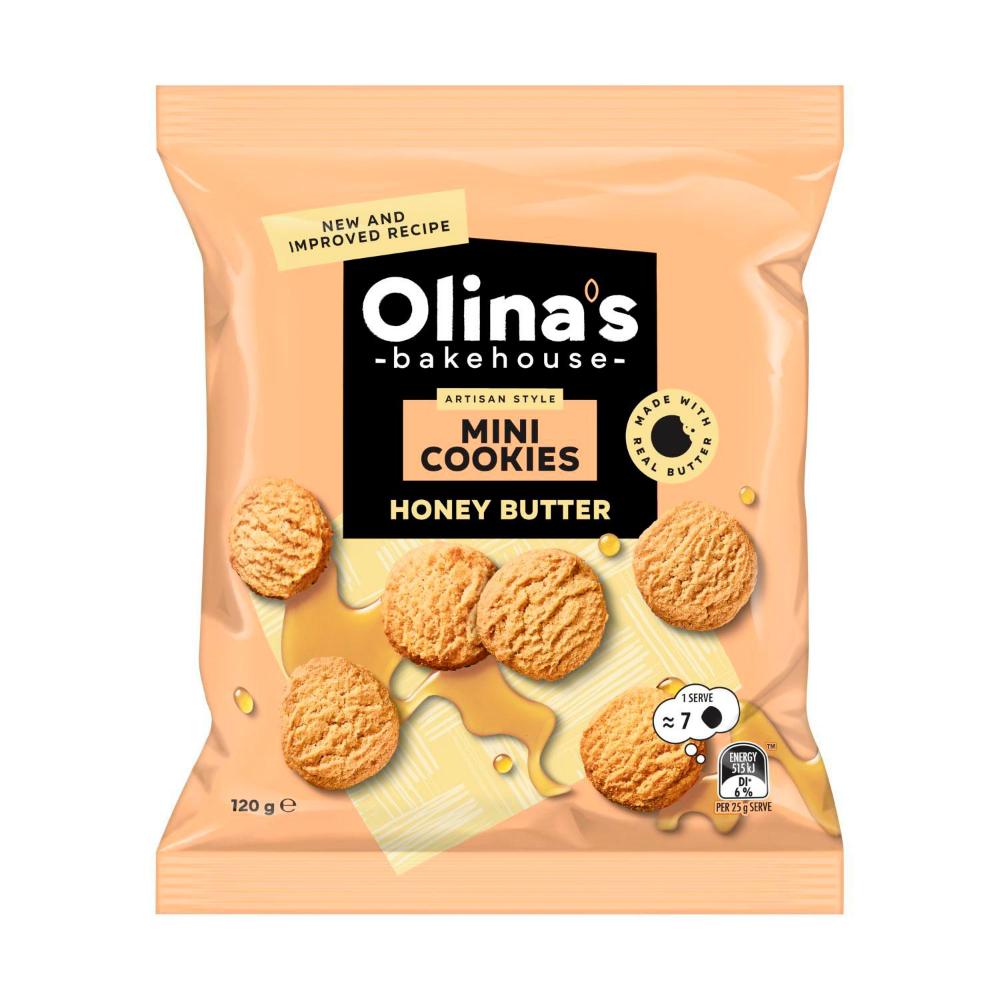 Buy Olinas Mini Cookies Butter And Honey 120g | Coles