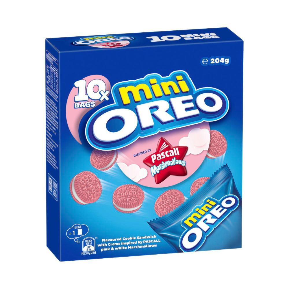 Buy Oreo Mini Sandwich Biscuits Inspired By Pascall Marshmallows 10 ...