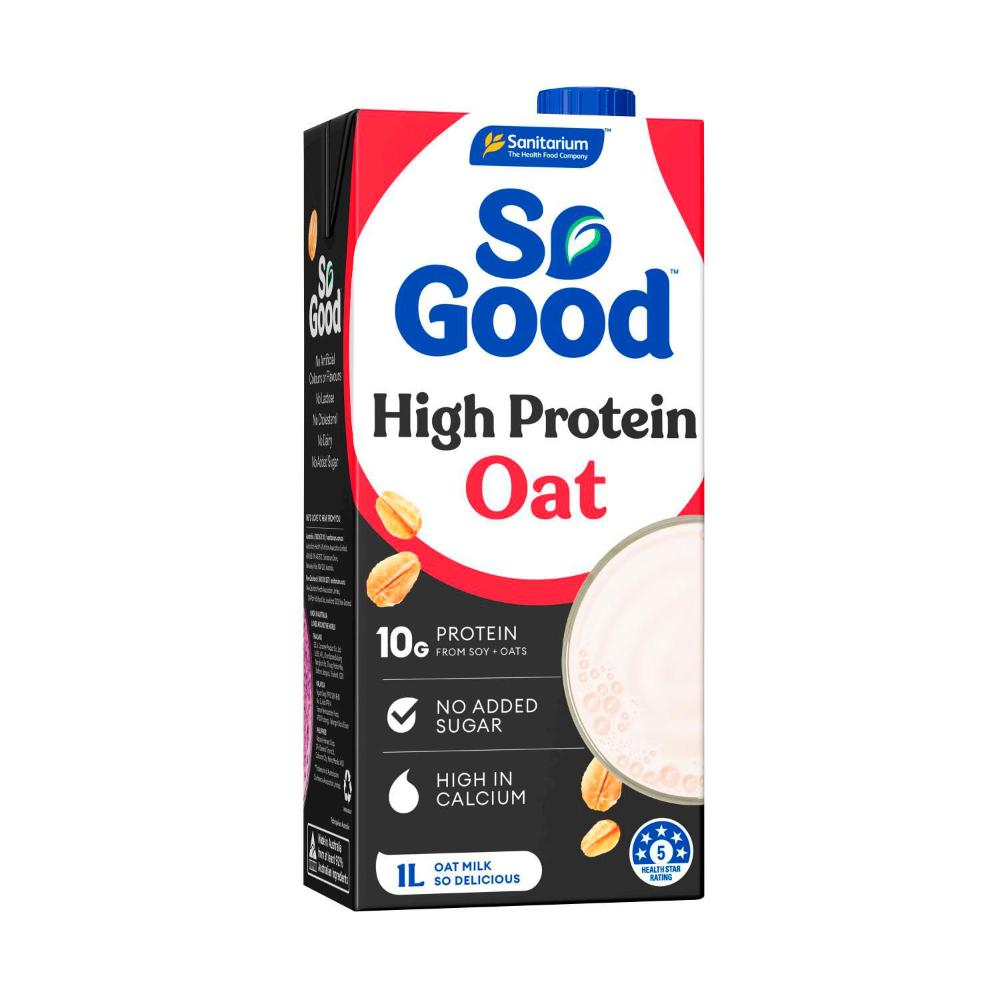 Buy Sanitarium So Good High Protein Oat Milk 1L | Coles