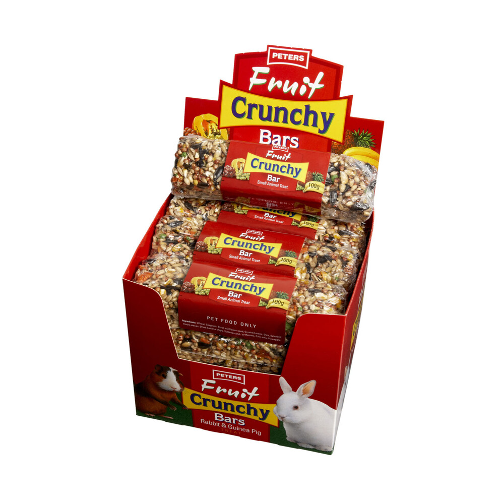 Buy Peters Rabbit & Guinea Pig Crunchy Bar 100g | Coles