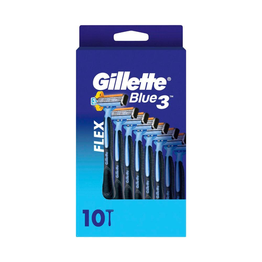 Buy Gilette Blue 3 Disposables 10ct Razor 10 Pack | Coles