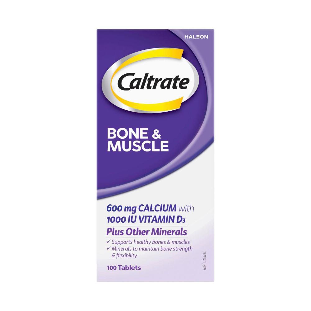 Buy Caltrate Bone & Muscle Vitamin D 1000iu 100 pack | Coles