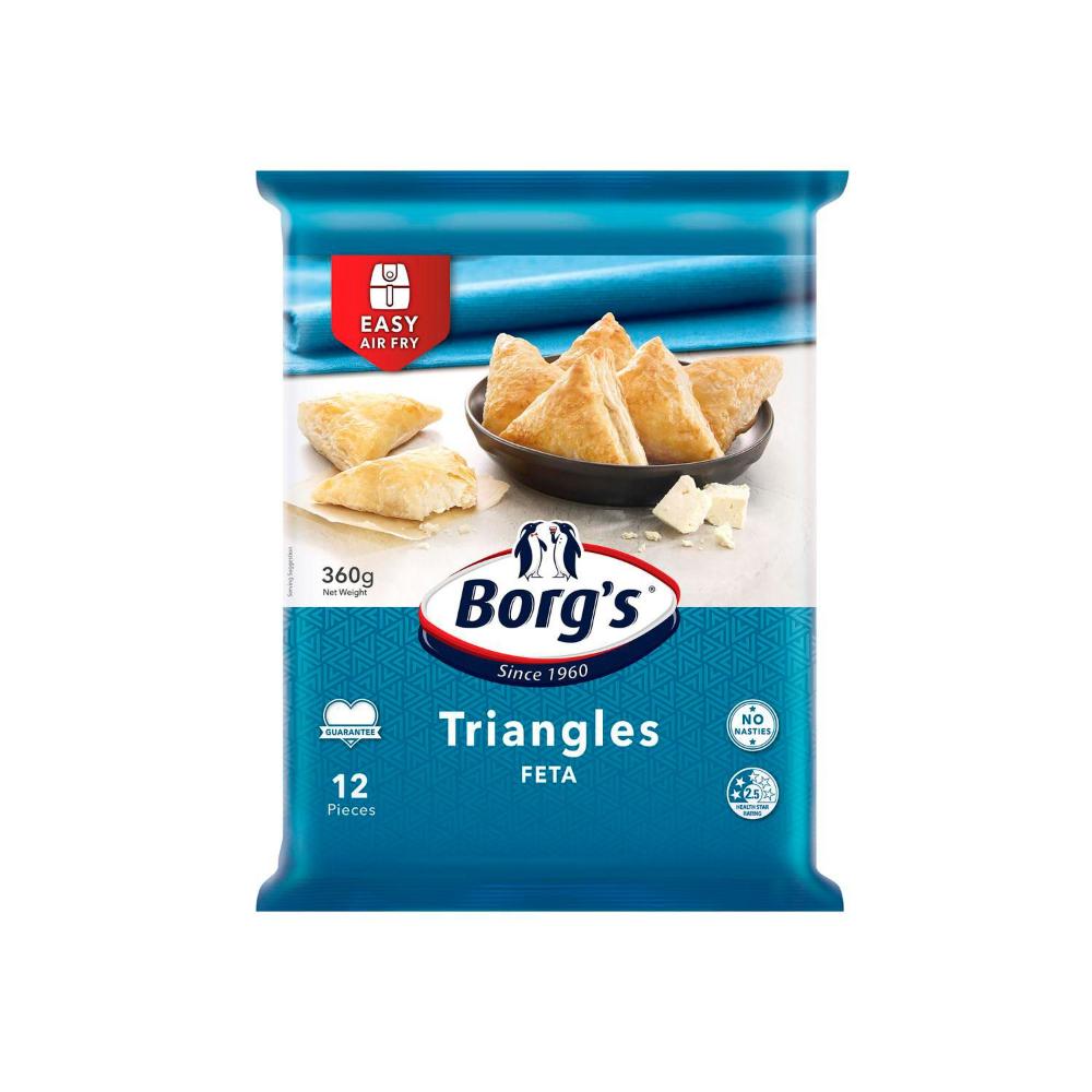 Buy Borg's Triangles Feta 360g | Coles