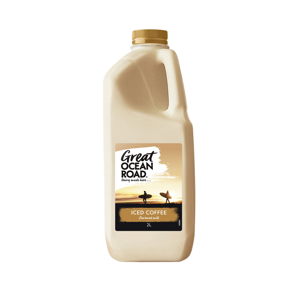 Buy Great Ocean Road Iced Coffee Flavoured Milk 2L | Coles