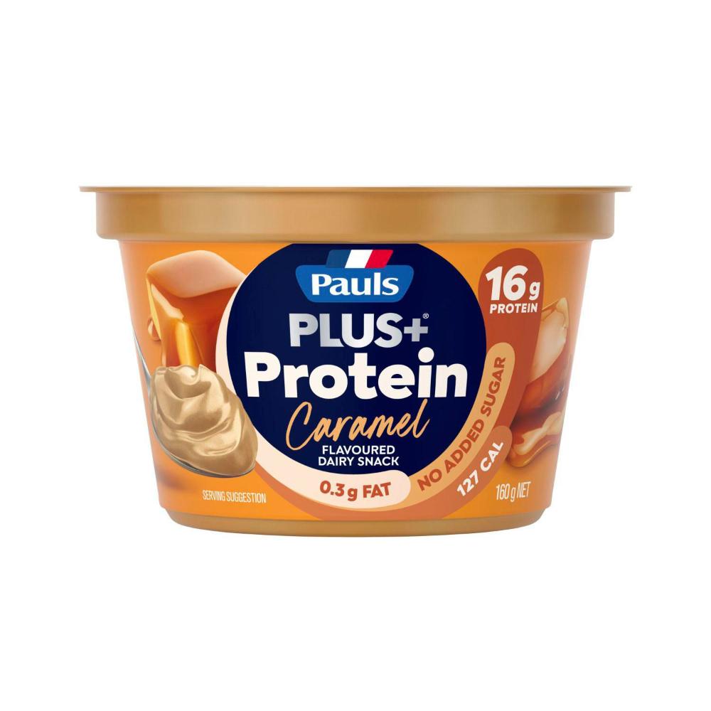 Buy Pauls Plus Protein Desserts Caramel 160g | Coles