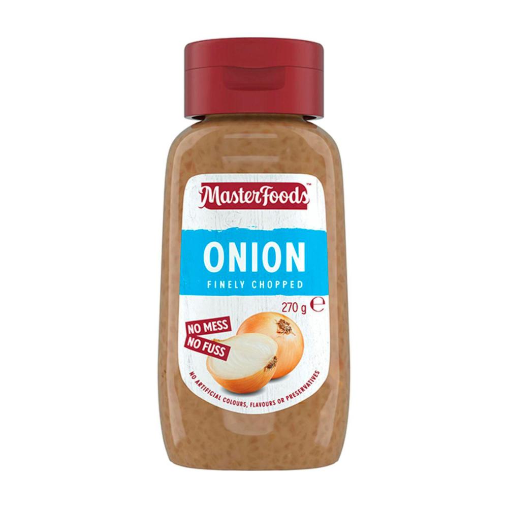 Buy Masterfoods Finely Chopped Onion Squeeze Bottle 270g | Coles