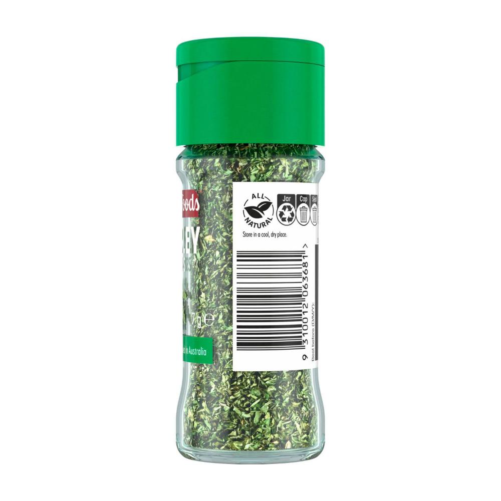 Buy Masterfoods Herbs And Spices Parsley Flakes Jar 7g | Coles