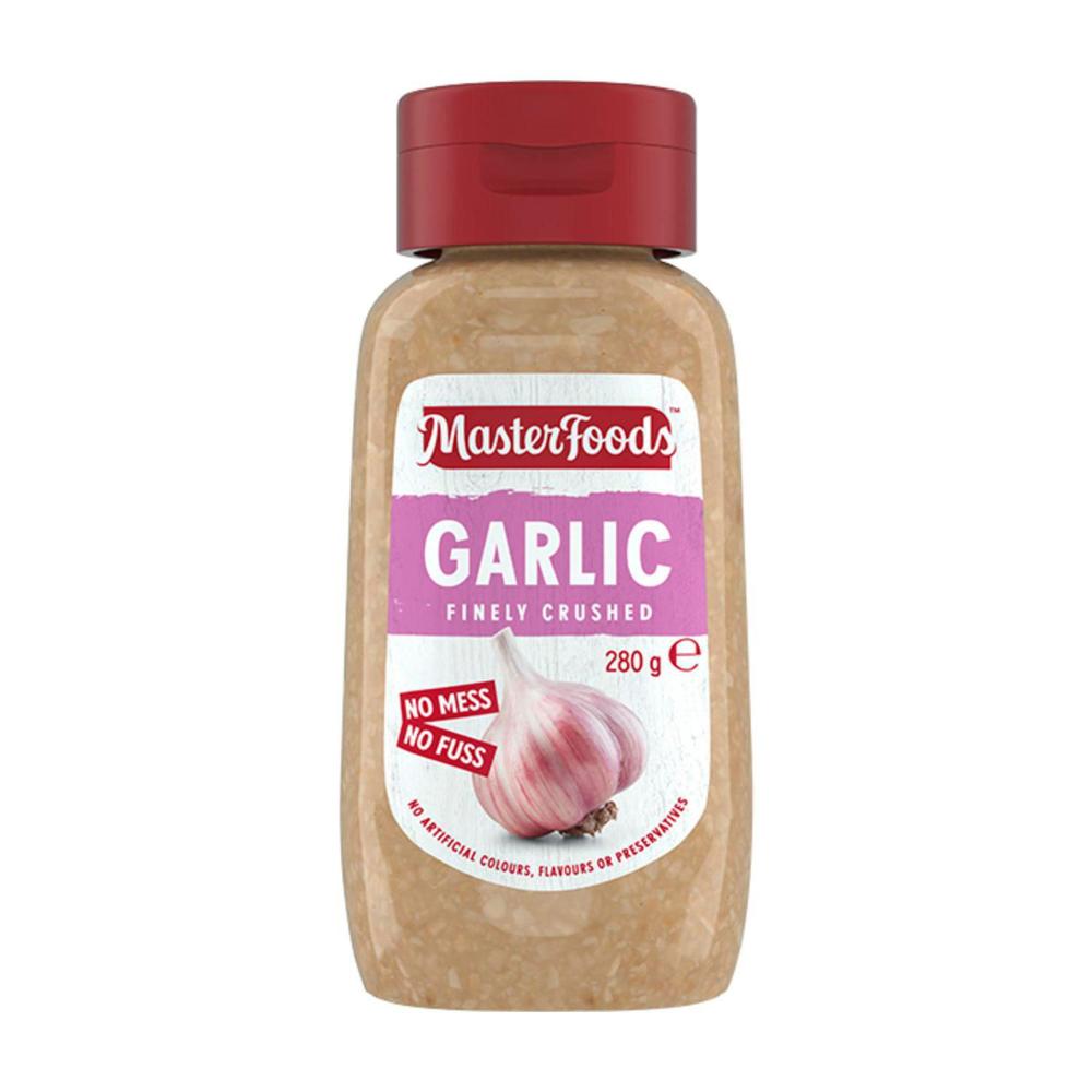 Buy Masterfoods Finely Crushed Garlic Bottle Squeeze 280g | Coles