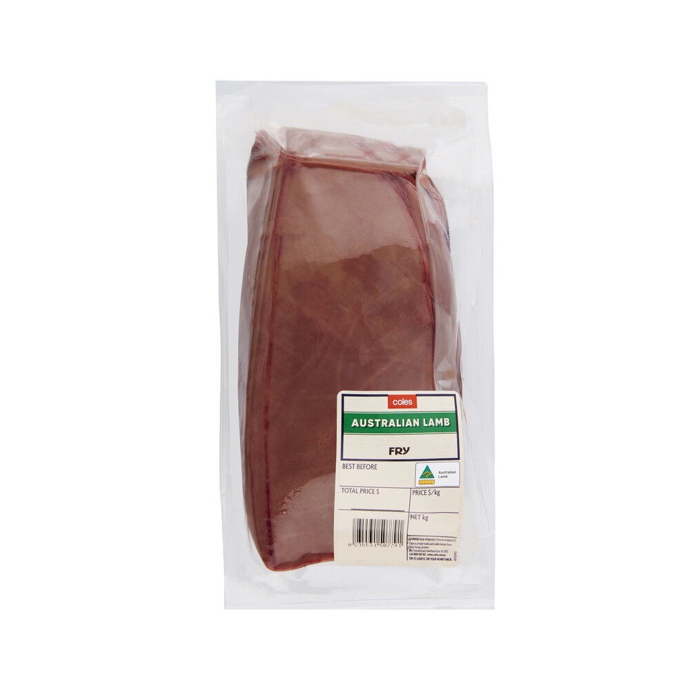 Buy Coles Lamb Fry approx. 900g | Coles
