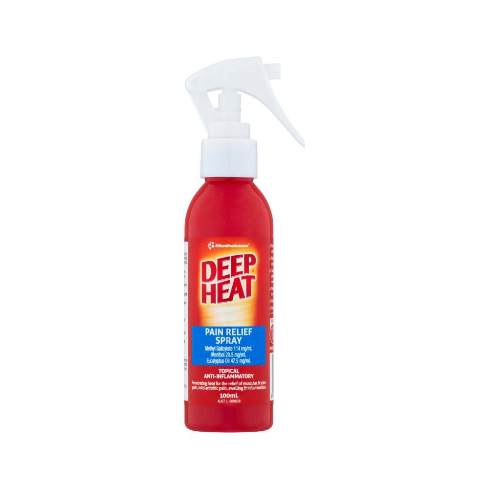 Buy Deep Heat Pain Relief Spray 100mL | Coles