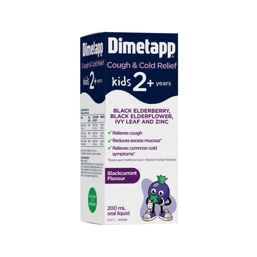 Buy Dimetapp Cough Cold & Flu Elderberry & Ivy Leaf 200mL | Coles